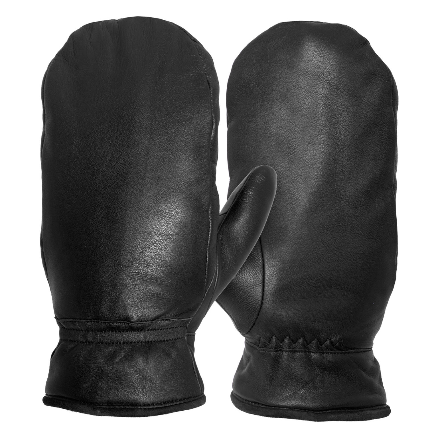 Women's Alps Leather Winter Ski Mittens with Finger Liners