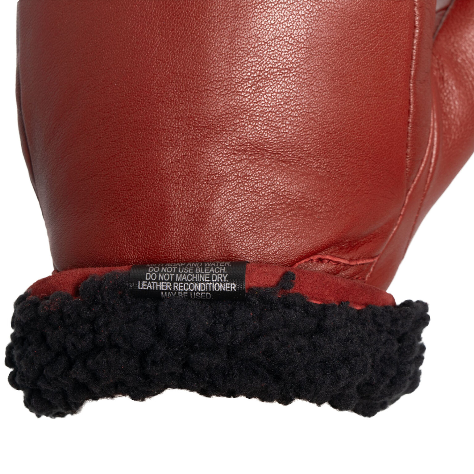 Women's Alps Leather Winter Ski Mittens with Finger Liners