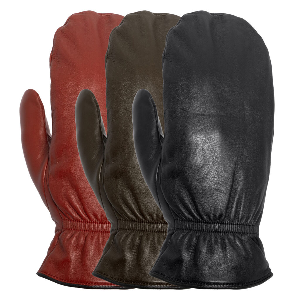 Women’s Breckenridge Leather Mittens with Finger Liners