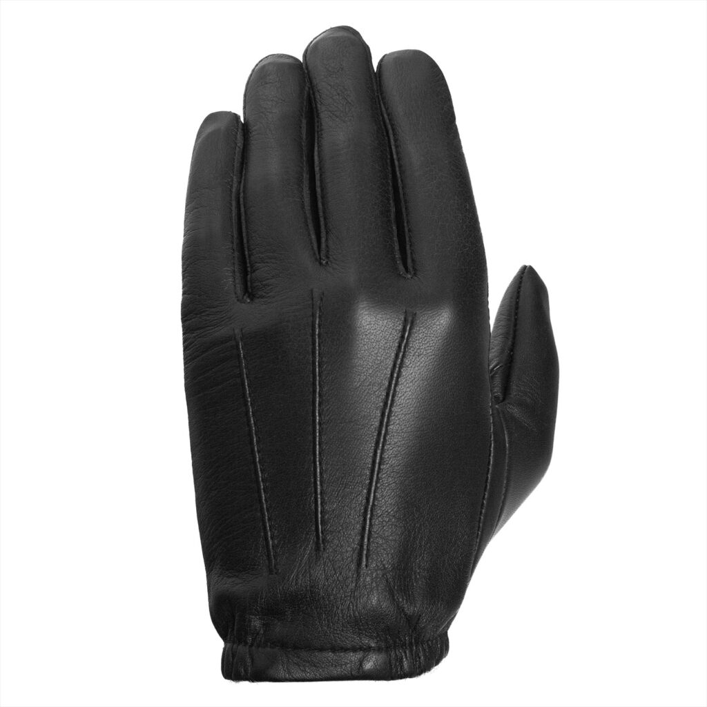 Men’s Guardia Leather Police Gloves for Search and Driving